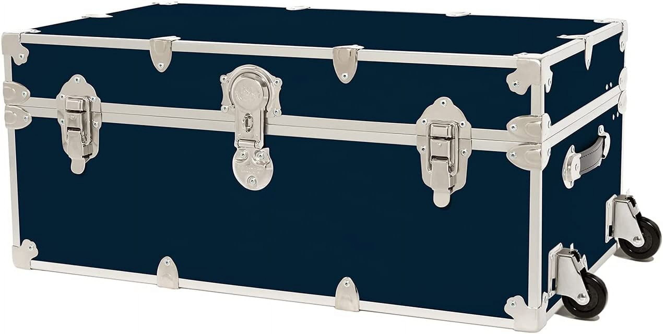 Rhino Trunk & Case Large Armor College Trunk with Removeable Wheels ...