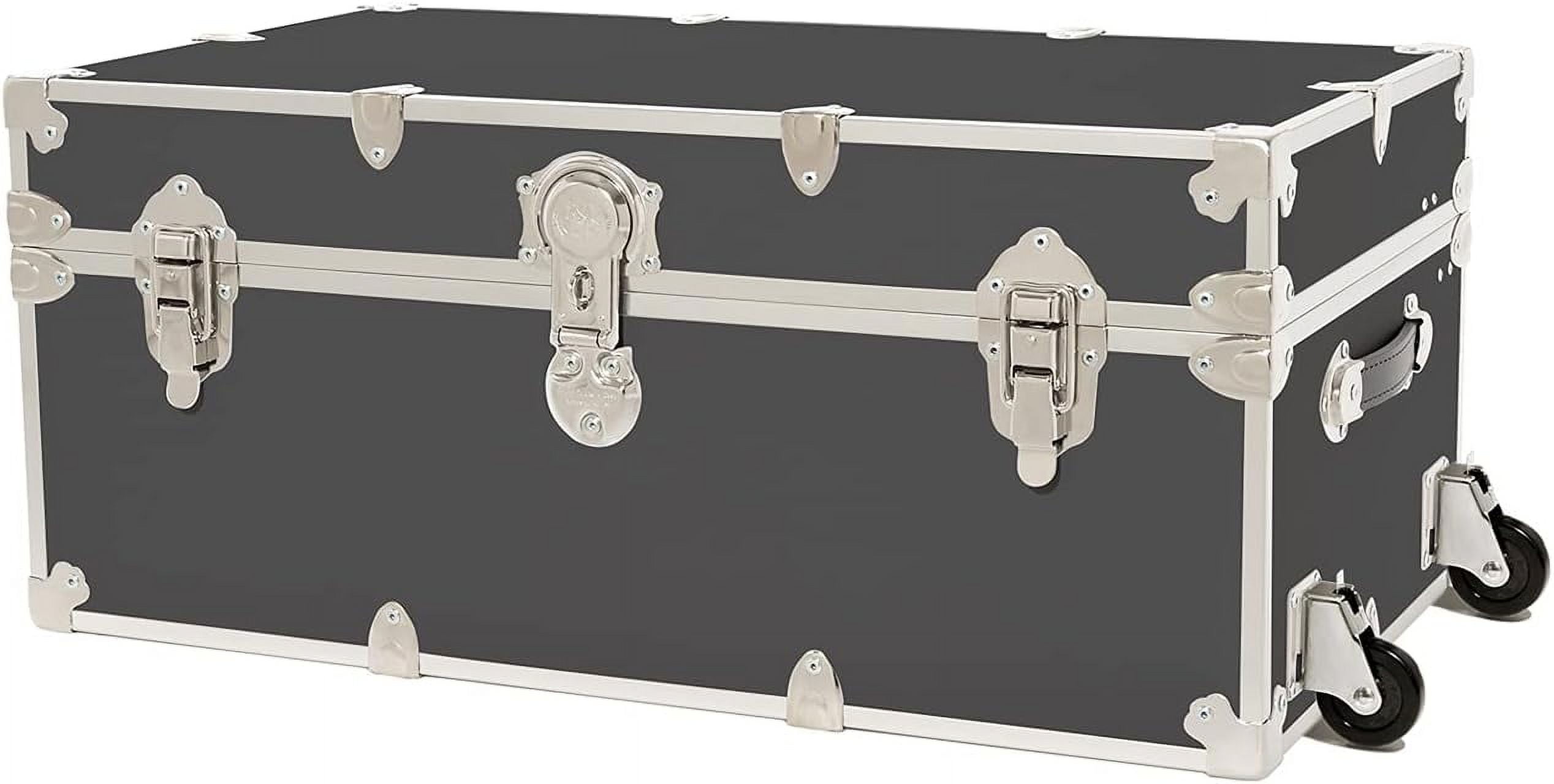 Rhino Trunk & Case Large Armor College Trunk with Removeable Wheels ...