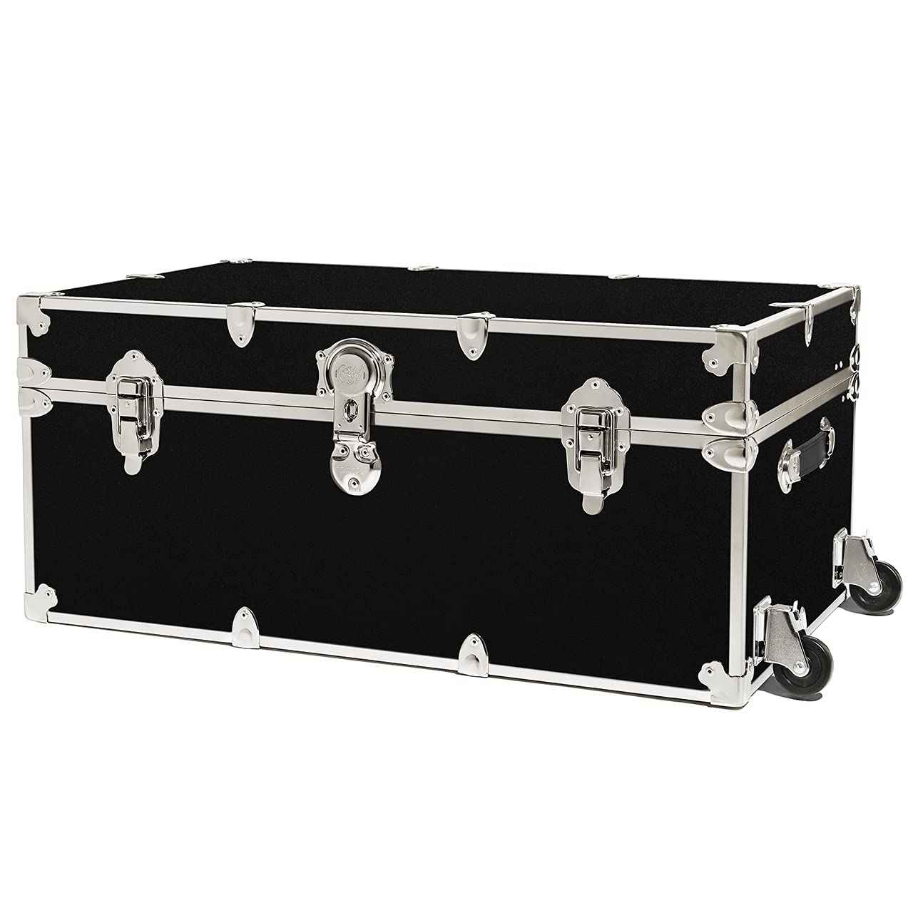 Plano's Heavy-Duty Rolling Plastic Storage Trunk, XLarge 108-Quart ...