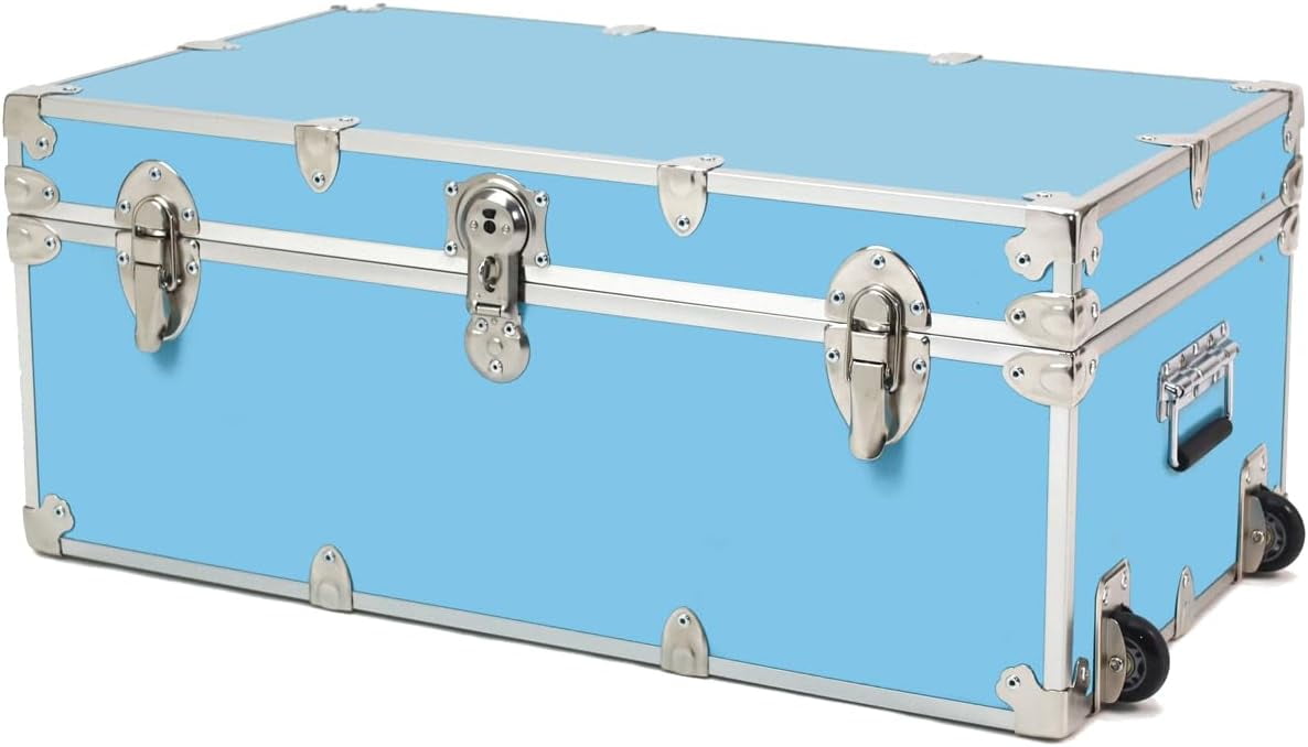 Rhino Trunk & Case Small Essential College Trunk with Wheels - Secure ...