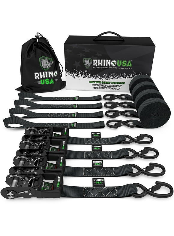 Rhino USA Ratchet Straps in Rhino USA - Walmart.com