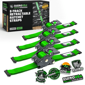 Rhino Straps: Heavy Duty Ratchet & Tie Down Straps - Walmart.com