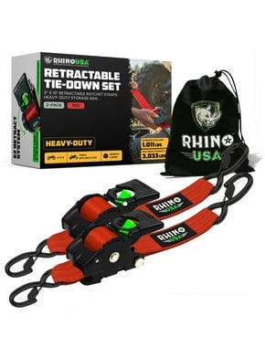 Rhino USA Ratchet Straps in Rhino USA - Walmart.com