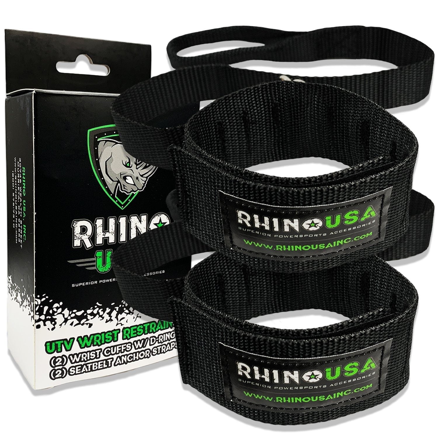 Rhino USA ATV Off-Road Wrist Restraints Strap - Universal Fit ...