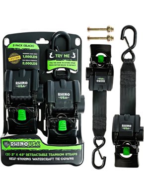 Rhino USA Ratchet Straps in Rhino USA - Walmart.com