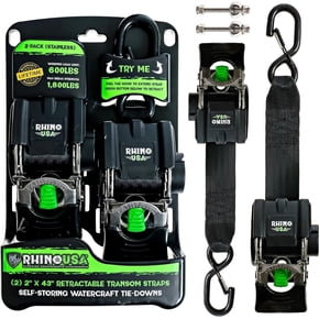 Rhino USA Ratchet Straps in Rhino USA - Walmart.com