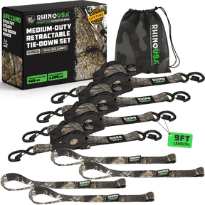 Rhino Straps: Heavy Duty Ratchet & Tie Down Straps - Walmart.com