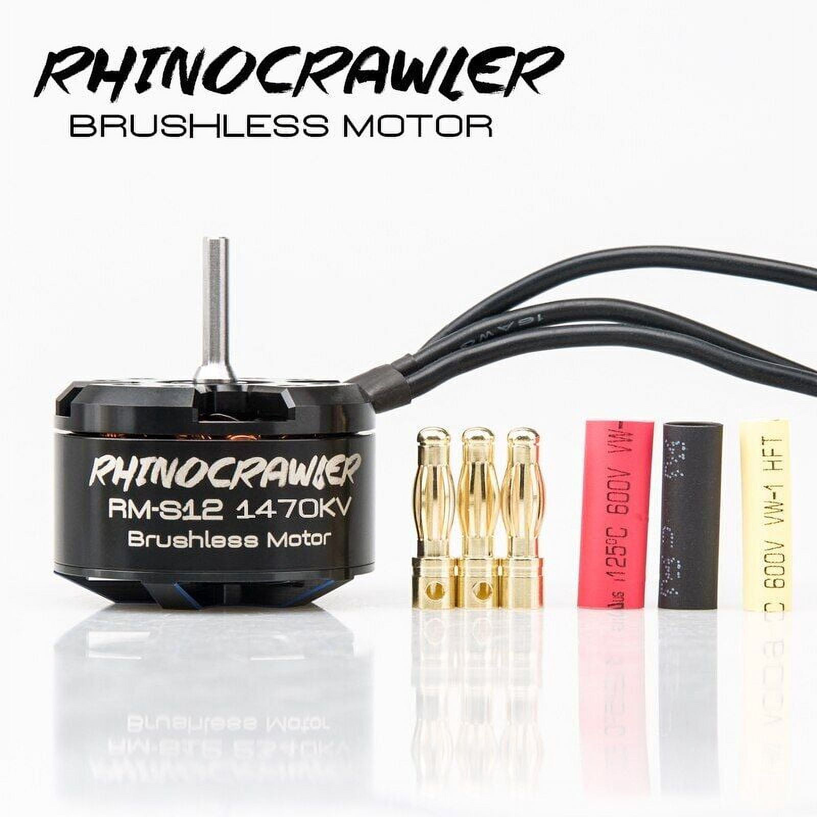 RhinoESC RC AM32 Crawler ESC RM-S12 Brushless Motor 40A for SCX10 ...