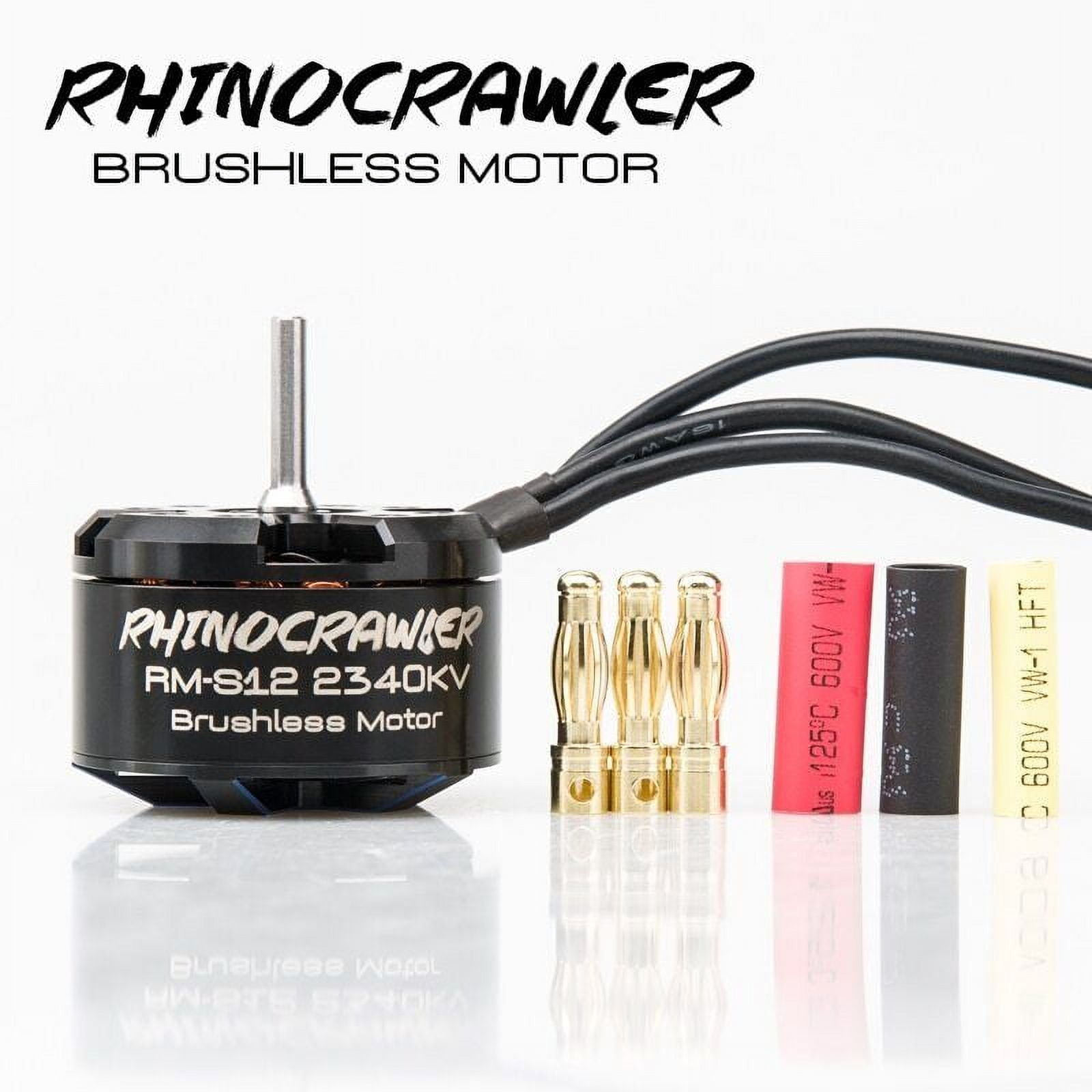 RhinoESC RC AM32 Crawler ESC RM-S12 Brushless Motor 40A for SCX10 ...