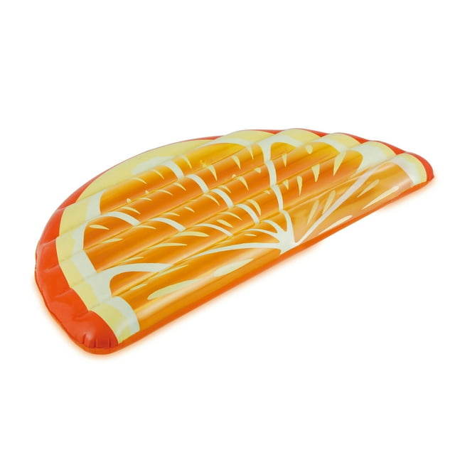 RhinoMaster Play Refresh Orange Slice Inflatable Pool Lounge - Novelty ...