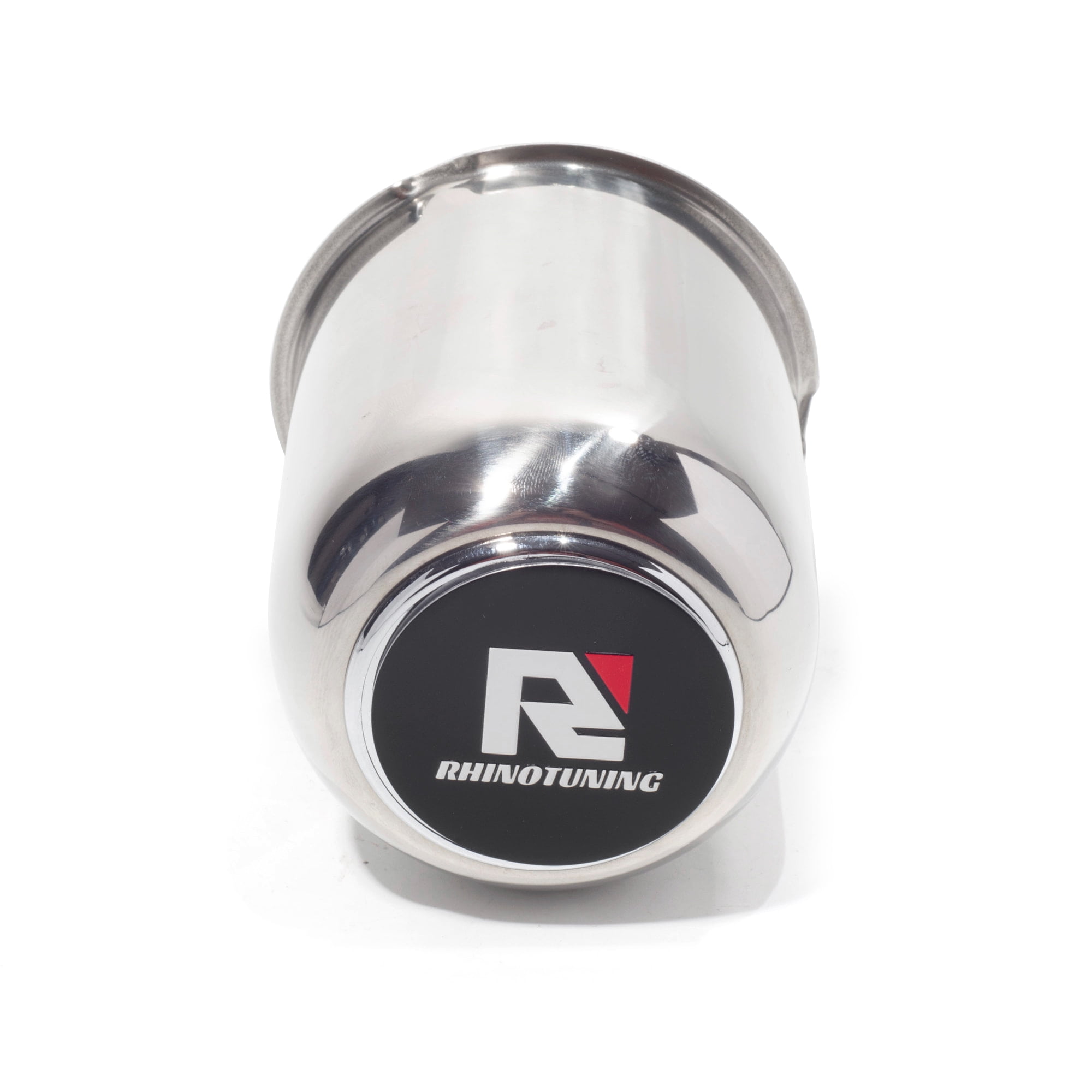 RhinoTuning 3.19" Hub Mirror Polished Stainless Steel Push Through ...