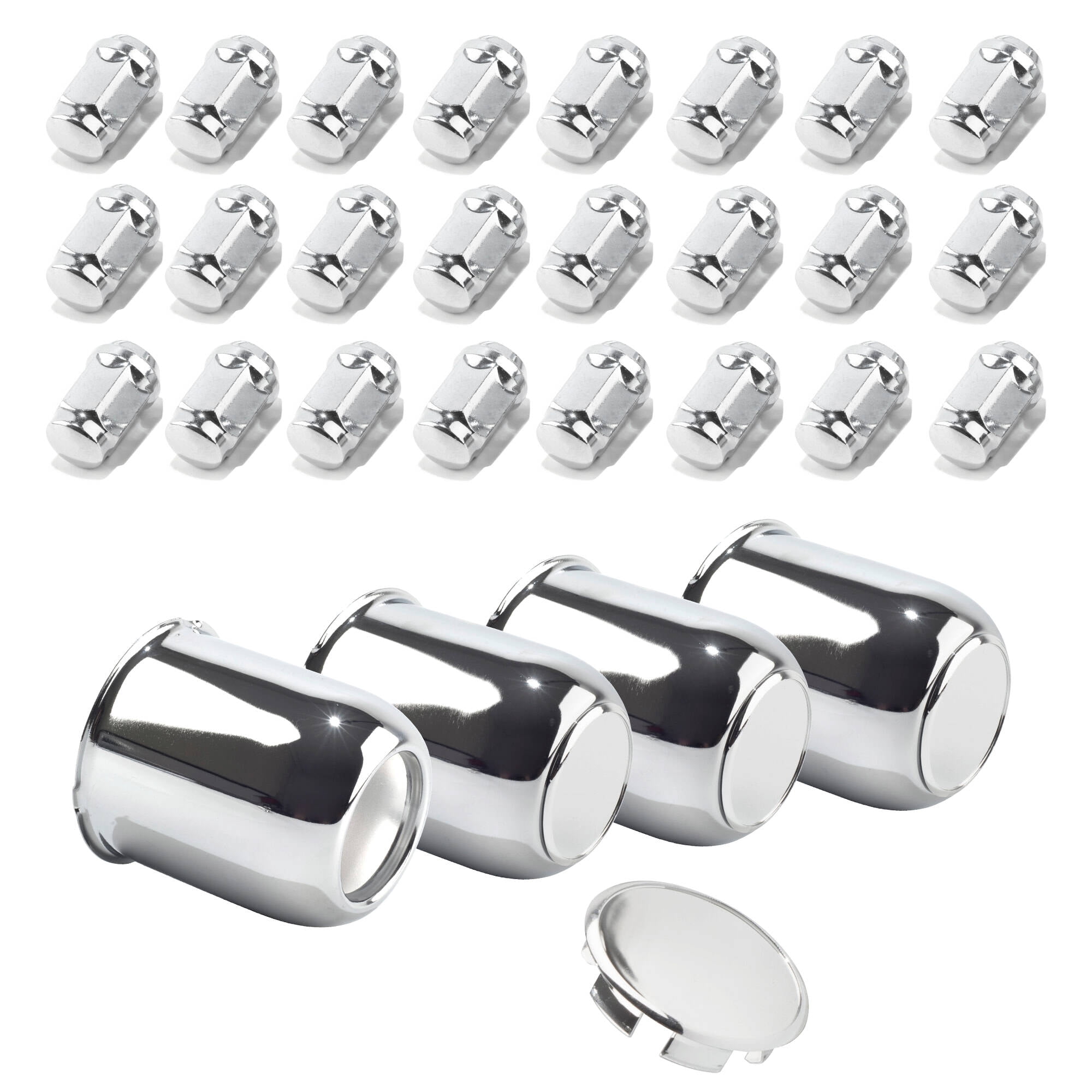 RhinoTuning 3.19“ Hub Trailer Wheel Center Caps For Truck SUV RV Wheel ...