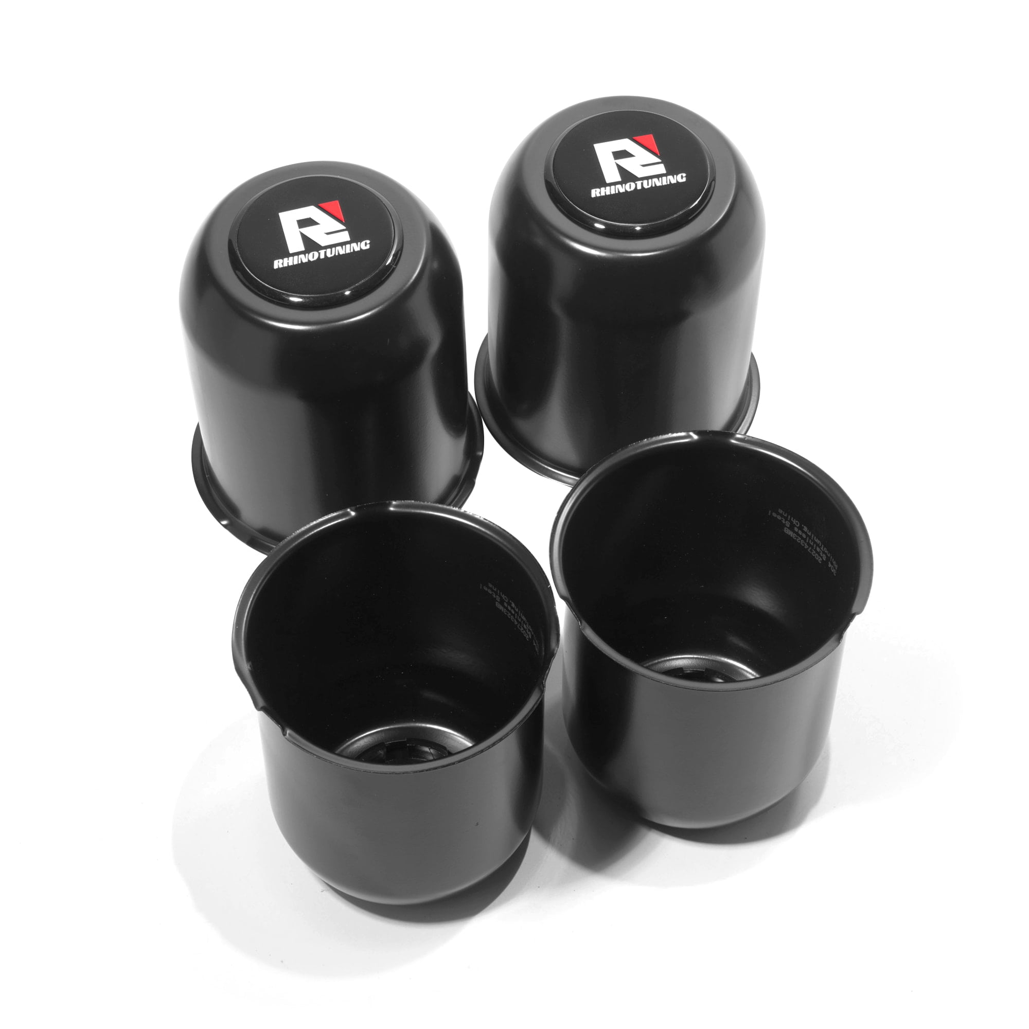 RhinoTuning 3.74" Hub Stainless Push Through Hub Center Caps Trailer ...