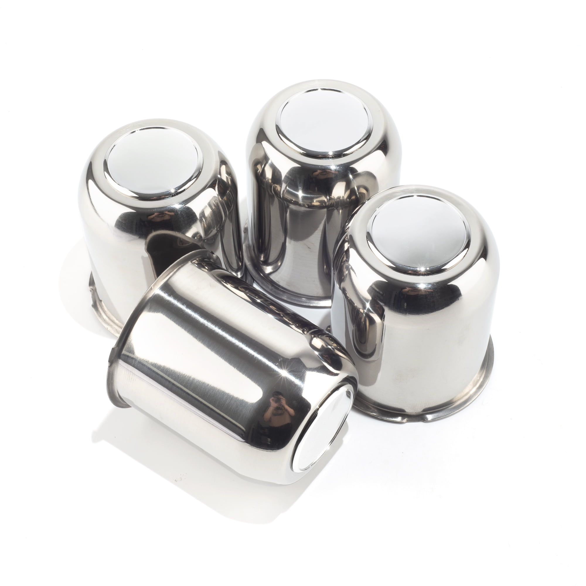 RhinoTuning 3.74in Stainless Center Caps Push Through for 3.74" B 3.9 ...