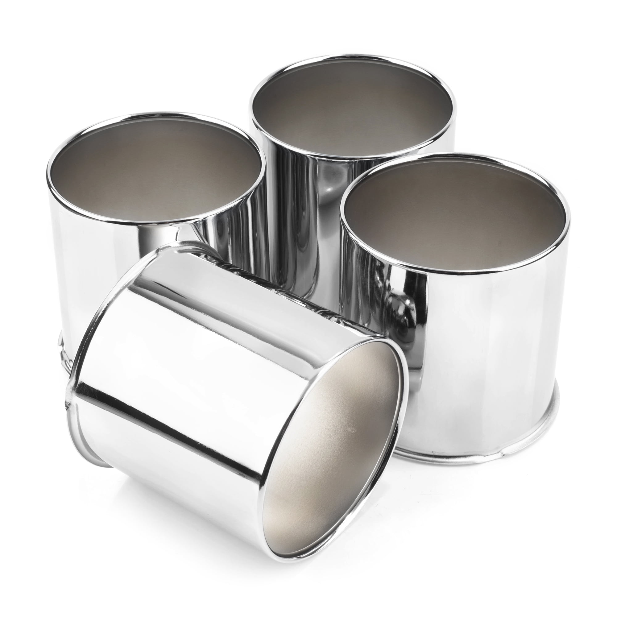 RhinoTuning 4.49in Opened End Push Through Rims Center Caps for 4.25" H ...