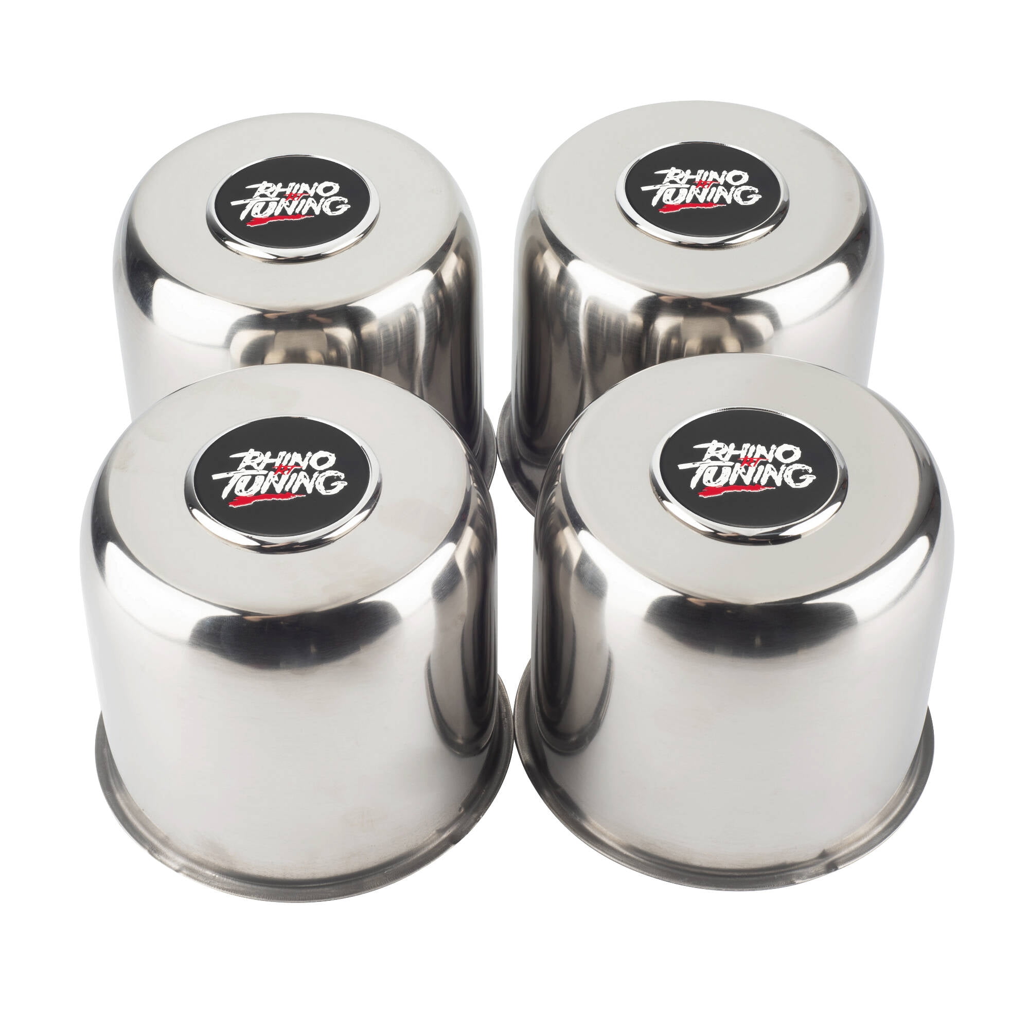 RhinoTuning 4.88” Hub Stainless 4.88 Push Through Center Caps 4.88 ...