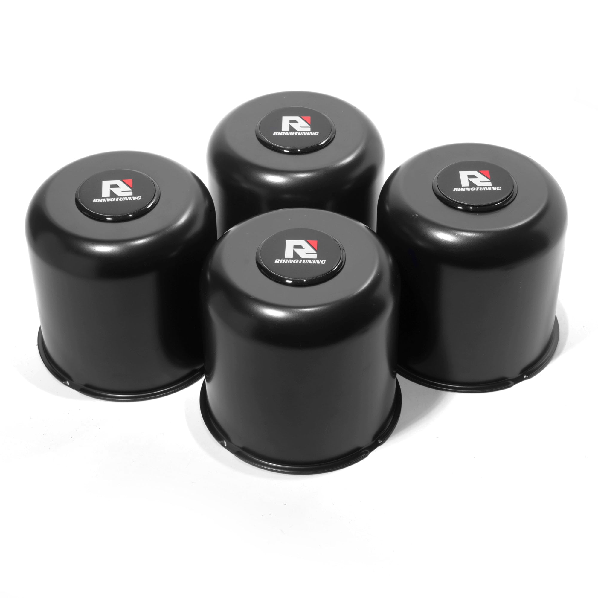 RhinoTuning 5.12" Hub Matte Black Painted Stainless Steel PUSH-THRU HUB ...