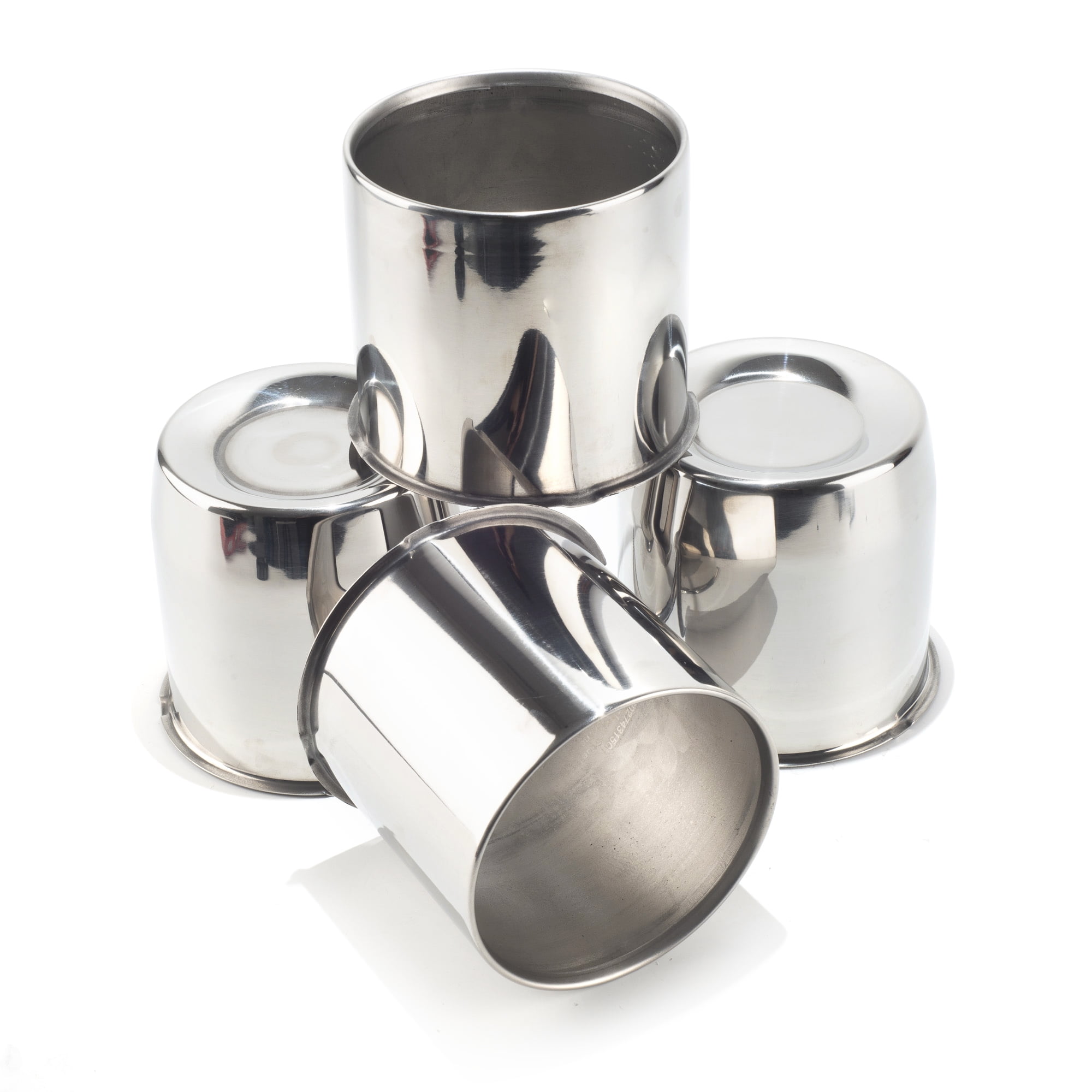 RhinoTuning 5.15in Push Through Center Caps Stainless for Truck SUV RV ...