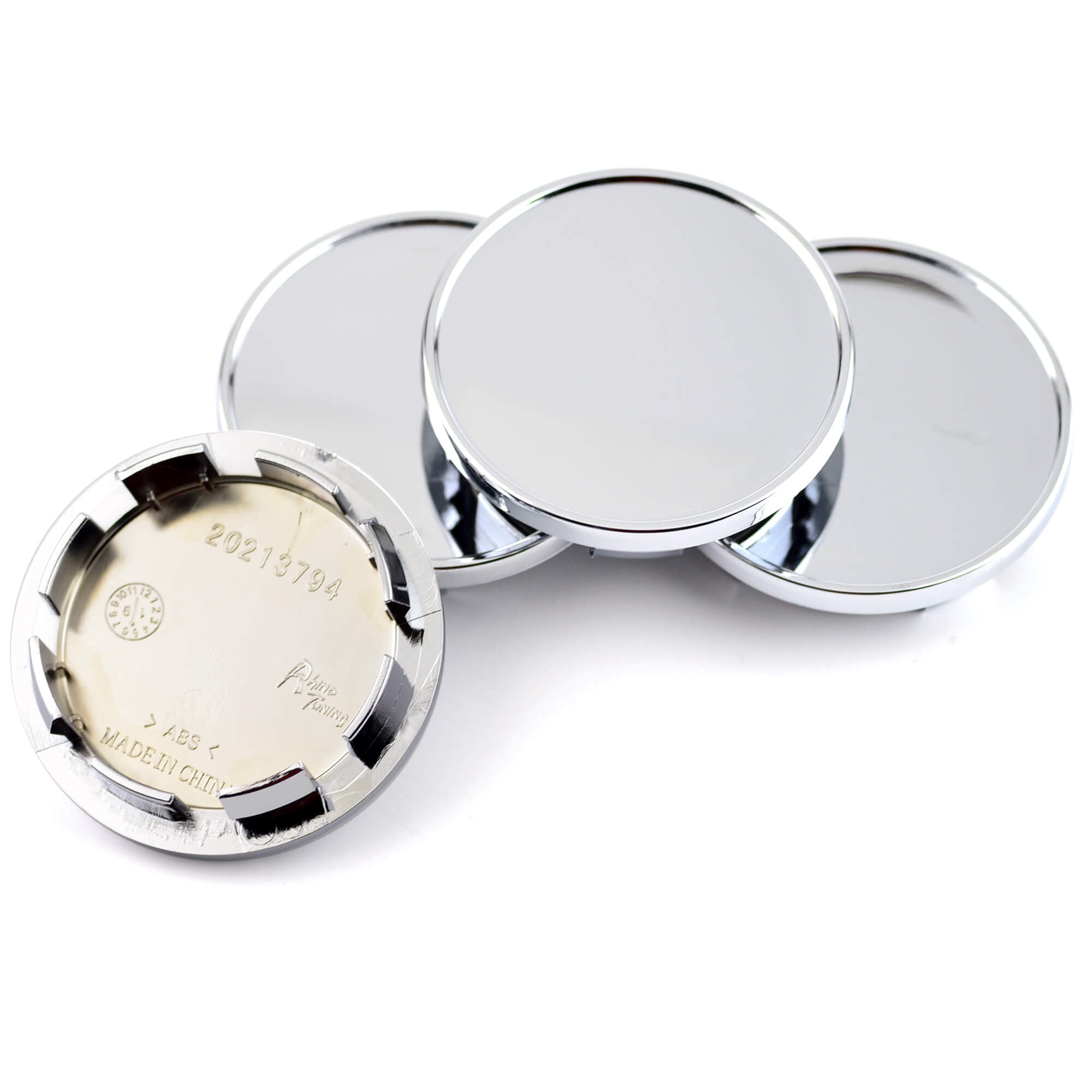 RhinoTuning 66mm/2.6in OD 56mm/2.19in ID Wheel Center Caps for Edition ...