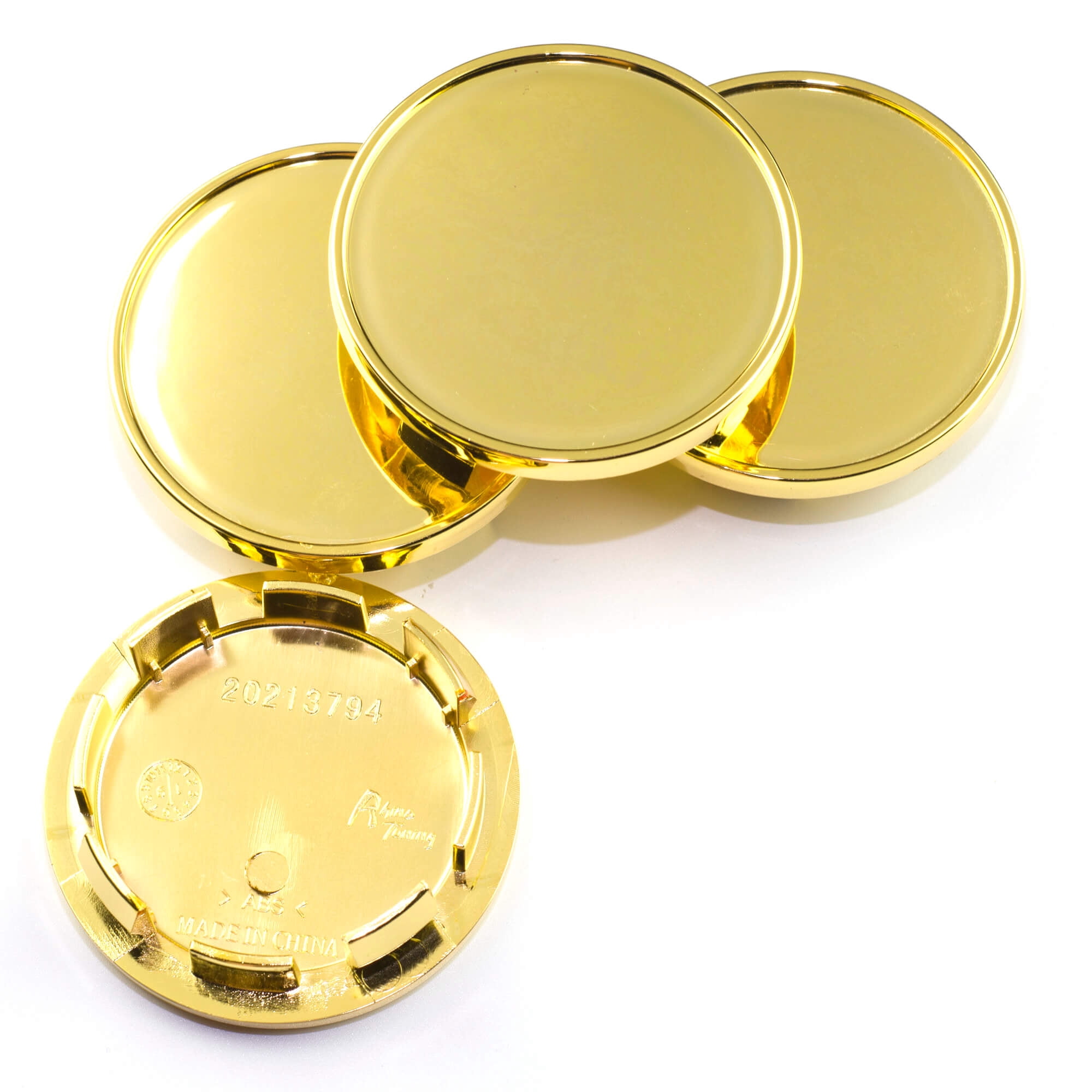 RhinoTuning 66mm/2.6in OD 56mm/2.19in ID Wheel Center Caps for V6 ...