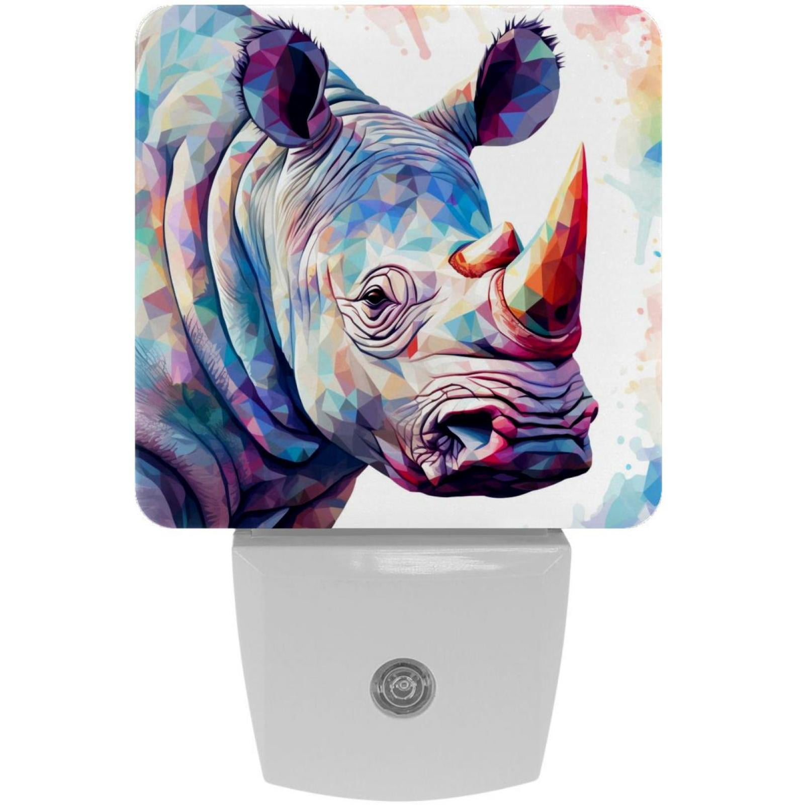 Rhinoceros LED Square Night Light - Compact and Energy Efficient ...