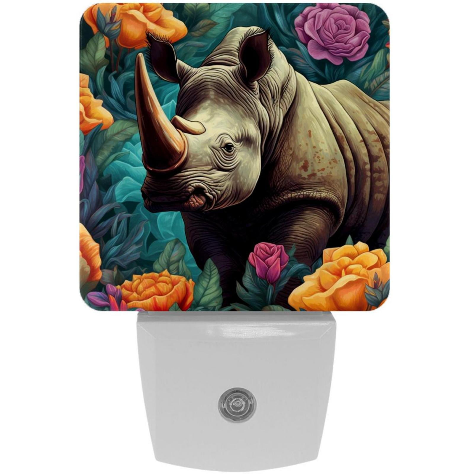 Rhinoceros LED Square Night Light - Compact and Energy Efficient ...