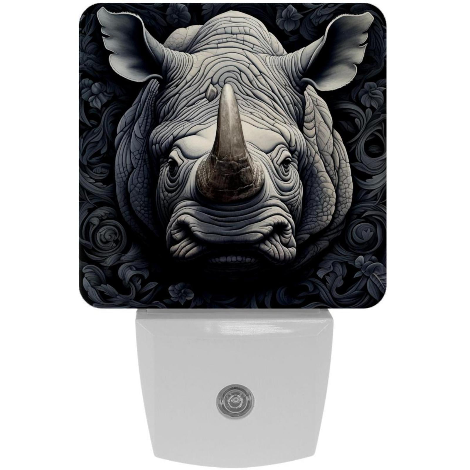 Rhinoceros LED Square Night Lights - Bedside Lighting Solution for a ...