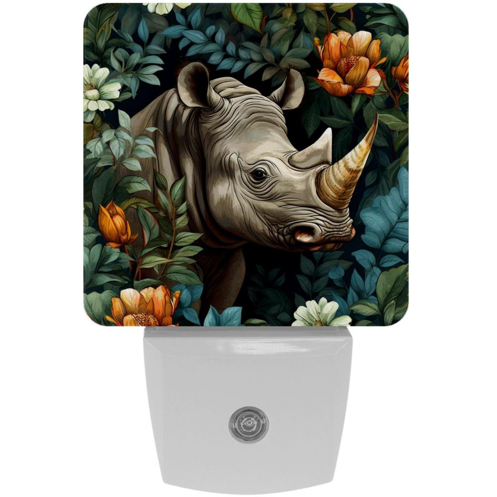 Rhinoceros LED Square Night Lights: Compact and Energy-Efficient ...