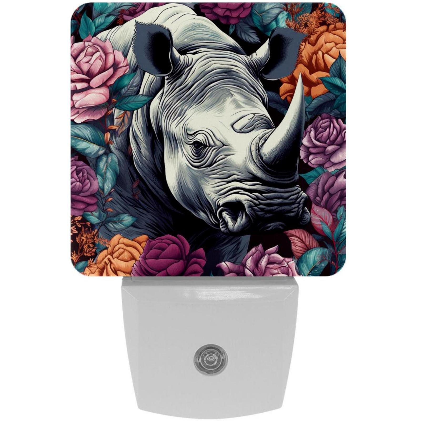 Rhinoceros LED Square Night Lights - Energy Efficient and Sleek Design ...
