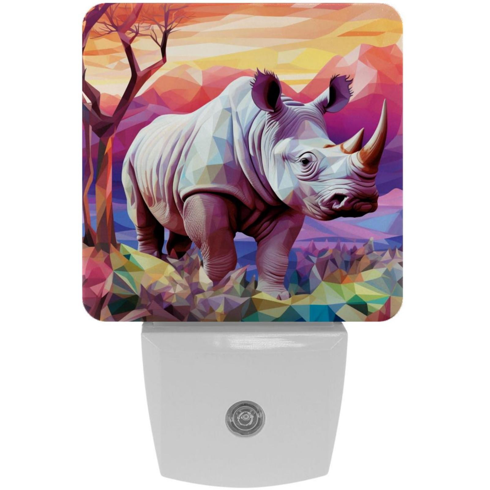 Rhinoceros LED Square Night Lights- Energy Efficient and Stylish ...