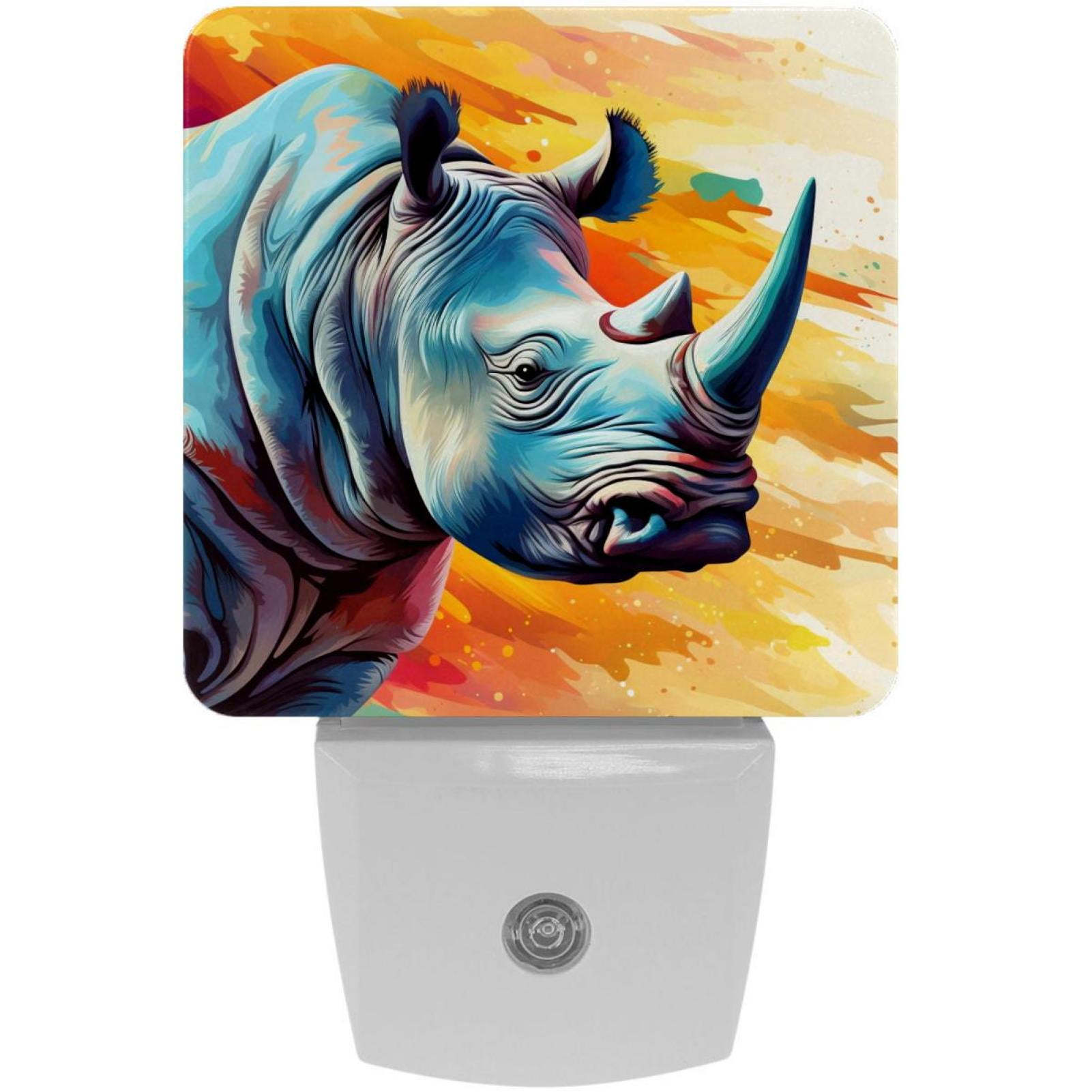 Rhinoceros LED Square Night Lights- Energy Efficient and Stylish ...