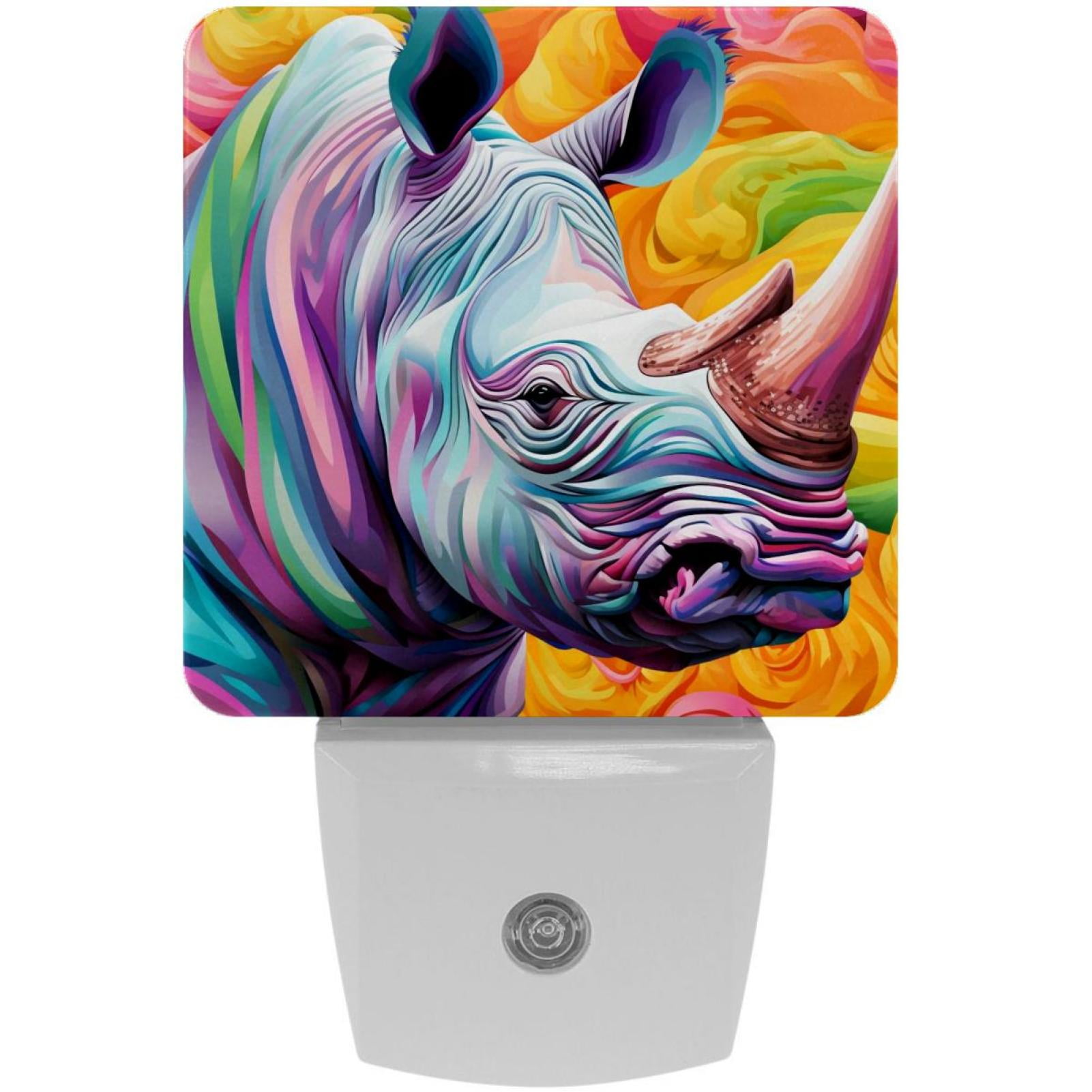 Rhinoceros LED Square Night Lights- Energy Efficient and Stylish ...