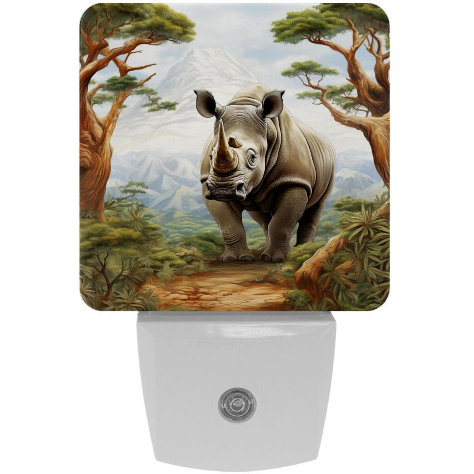 Rhinoceros LED Square Night Lights- Energy Efficient and Stylish ...