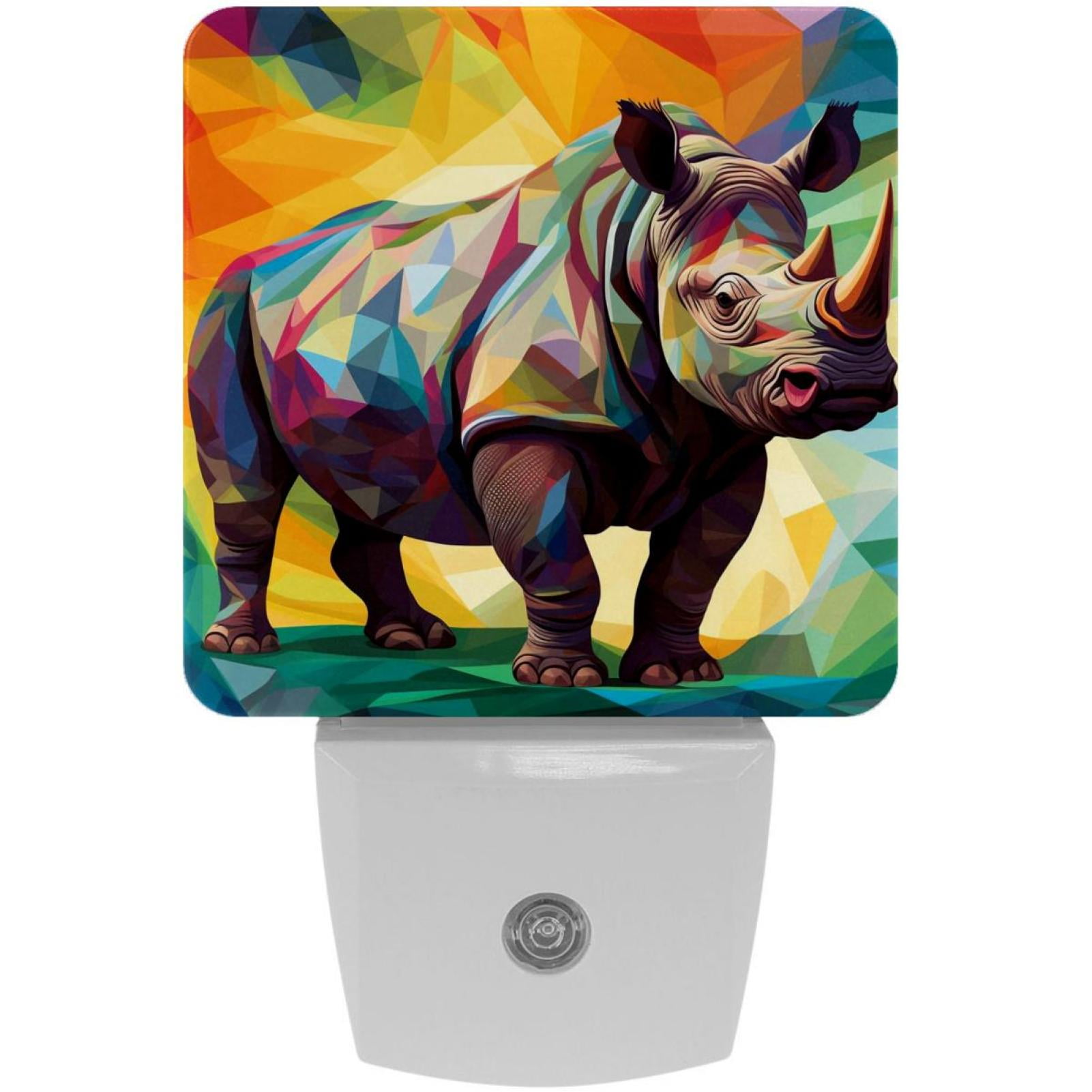 Rhinoceros LED Square Night Lights- Energy Efficient and Stylish ...