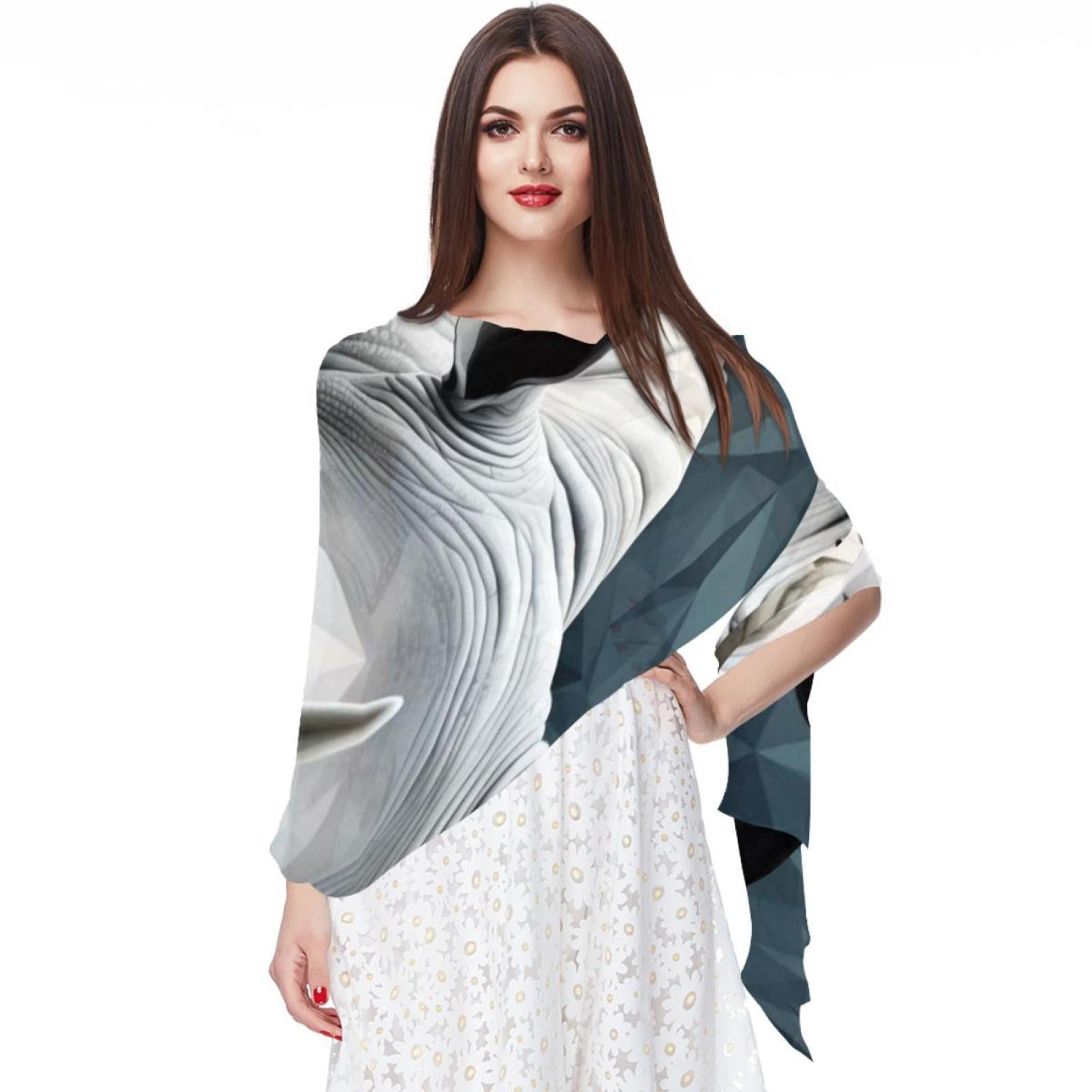 Rhinoceros Translucent Chiffon Yarn Silk Scarf - Light Breathable ...