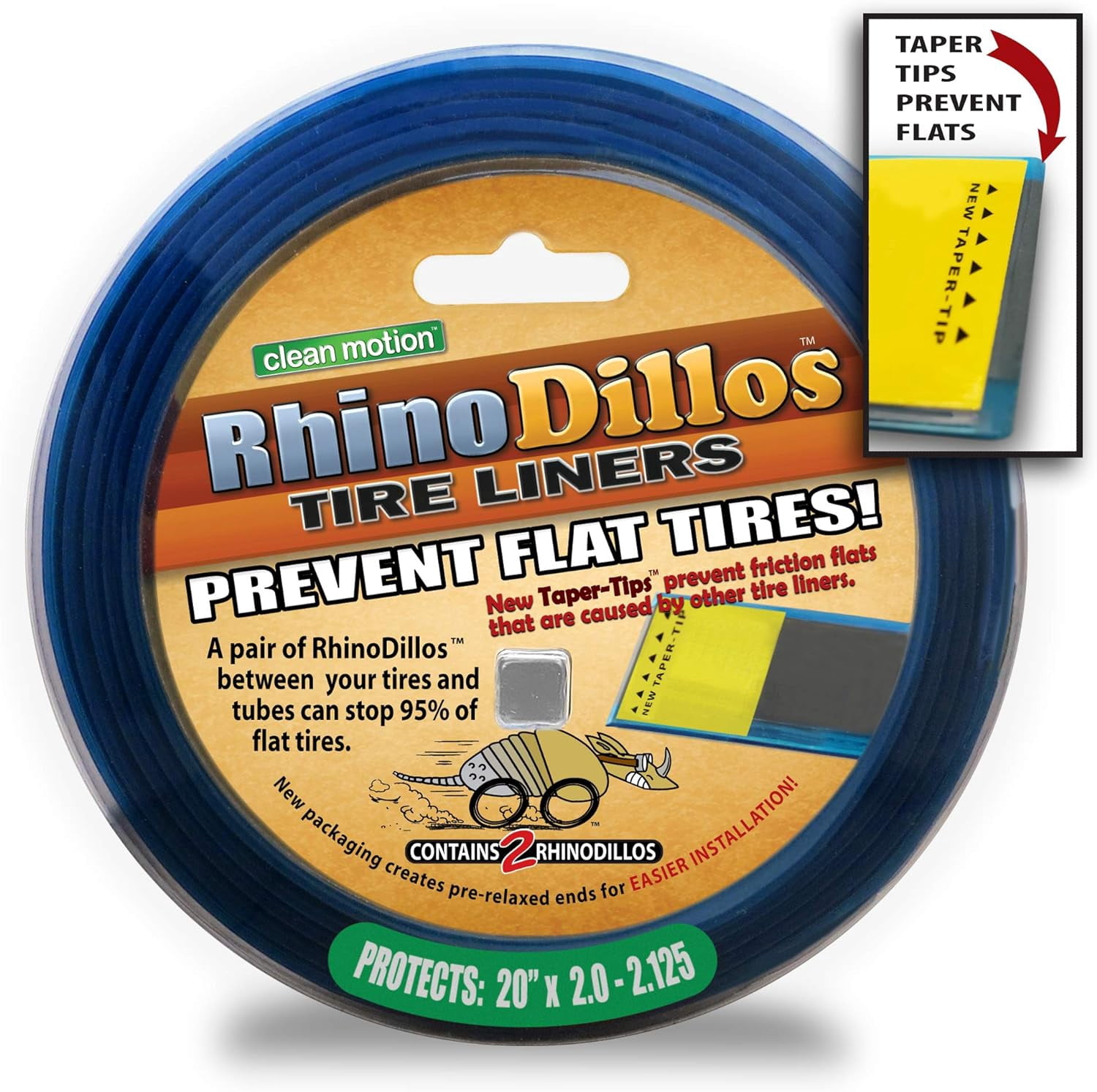 Rhinodillos Bicycle Tire Liners - Walmart.com