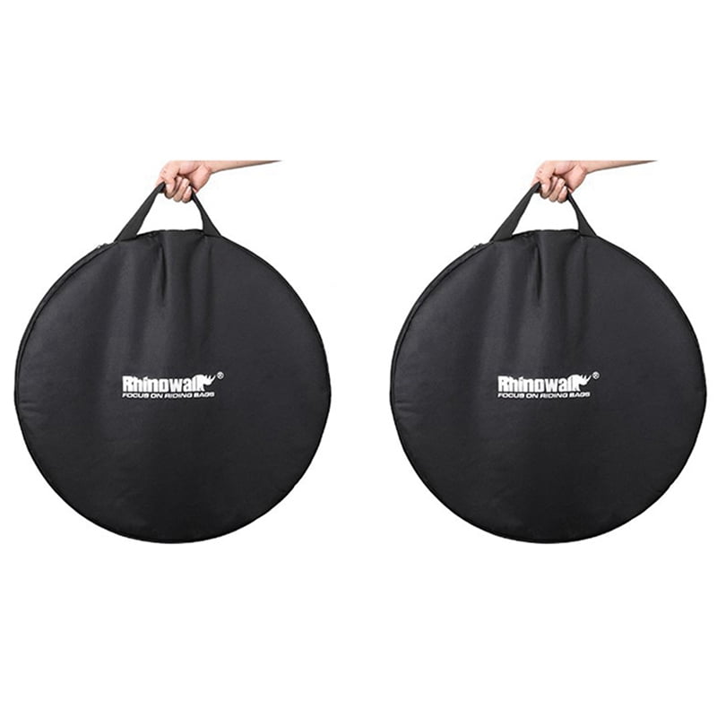 Rhinowalk 2X Road Bike Cycling Wheelset Bag Wheel Carry Bag Black 27.5 ...