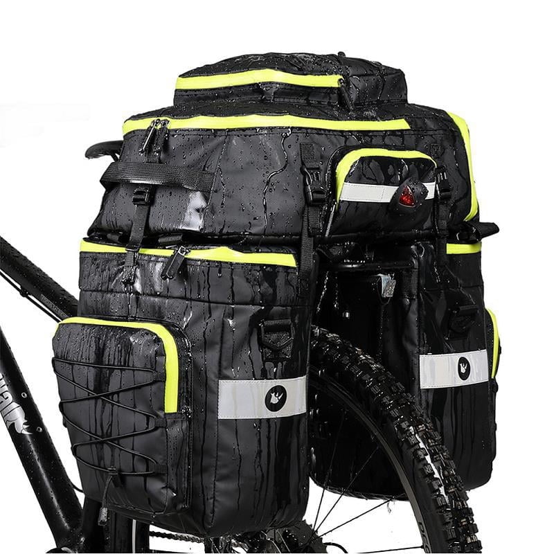 Rhinowalk 3 in1 Bike Bag 65L Large Capacity Bicycle Rear Rack Pannier ...