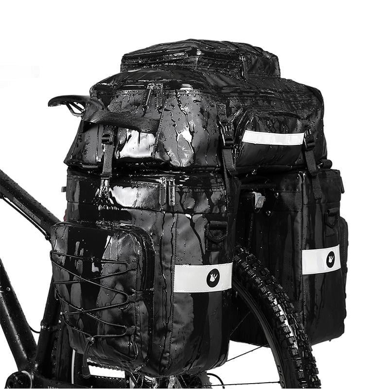 Rhinowalk 3 in1 Bike Bag 65L Large Capacity Bicycle Rear Rack Pannier ...