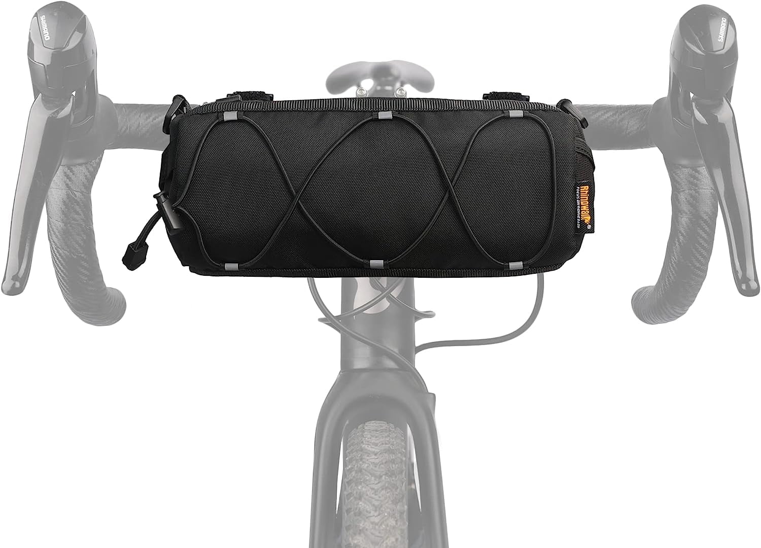 Rhinowalk Bike Handlebar Bag, 2.4L Waterproof with Reflective Strips ...