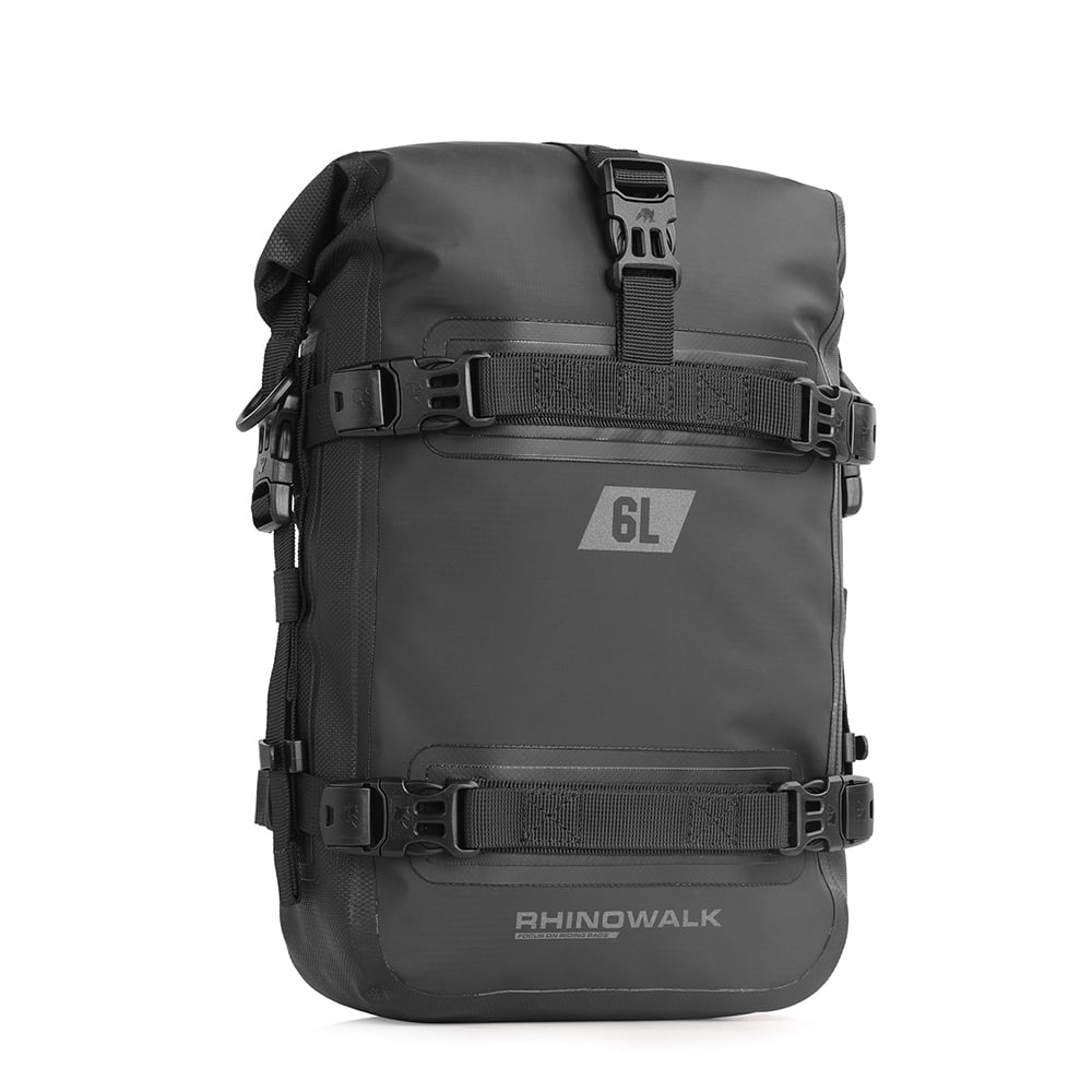 Rhinowalk Motorcycle Accessory: Waterproof 6L Side Frame Bag, Crash Bar ...