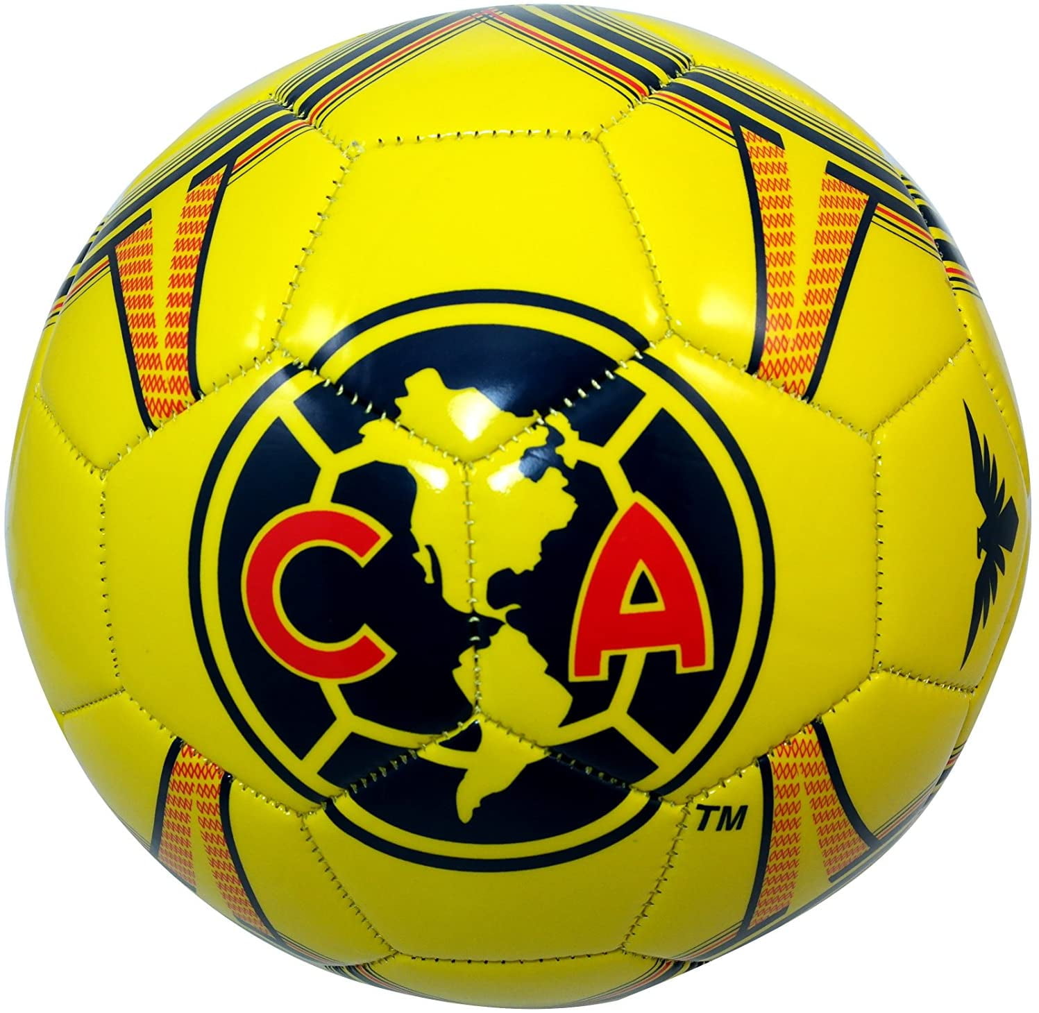 Rhinoxgroup Club America Soccer Ball Officially Licensed Size 5 A4-4 ...