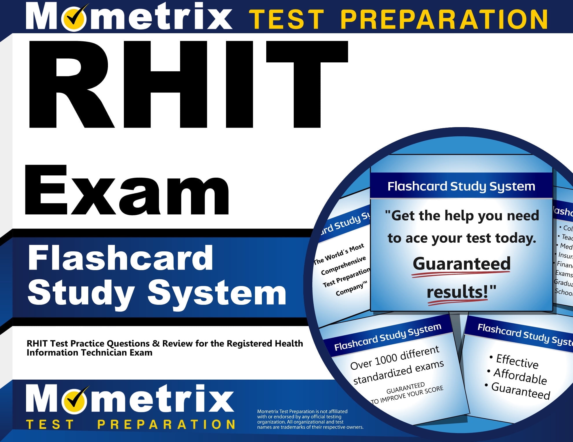 Rhit Exam Flashcard Study System : Rhit Test Practice Questions and ...