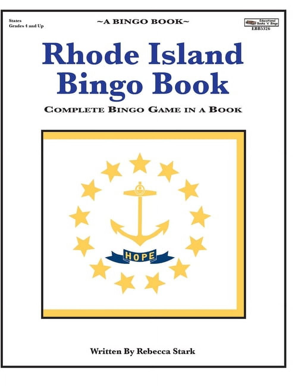 Rhode Island Bingo Book: Complete Bingo Game In A Book (Bingo Books ...