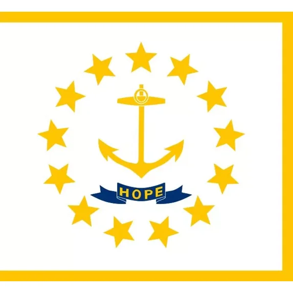 Rhode Island Flag Sticker Phone Decal Water Bottle Stickers Car Decals ...