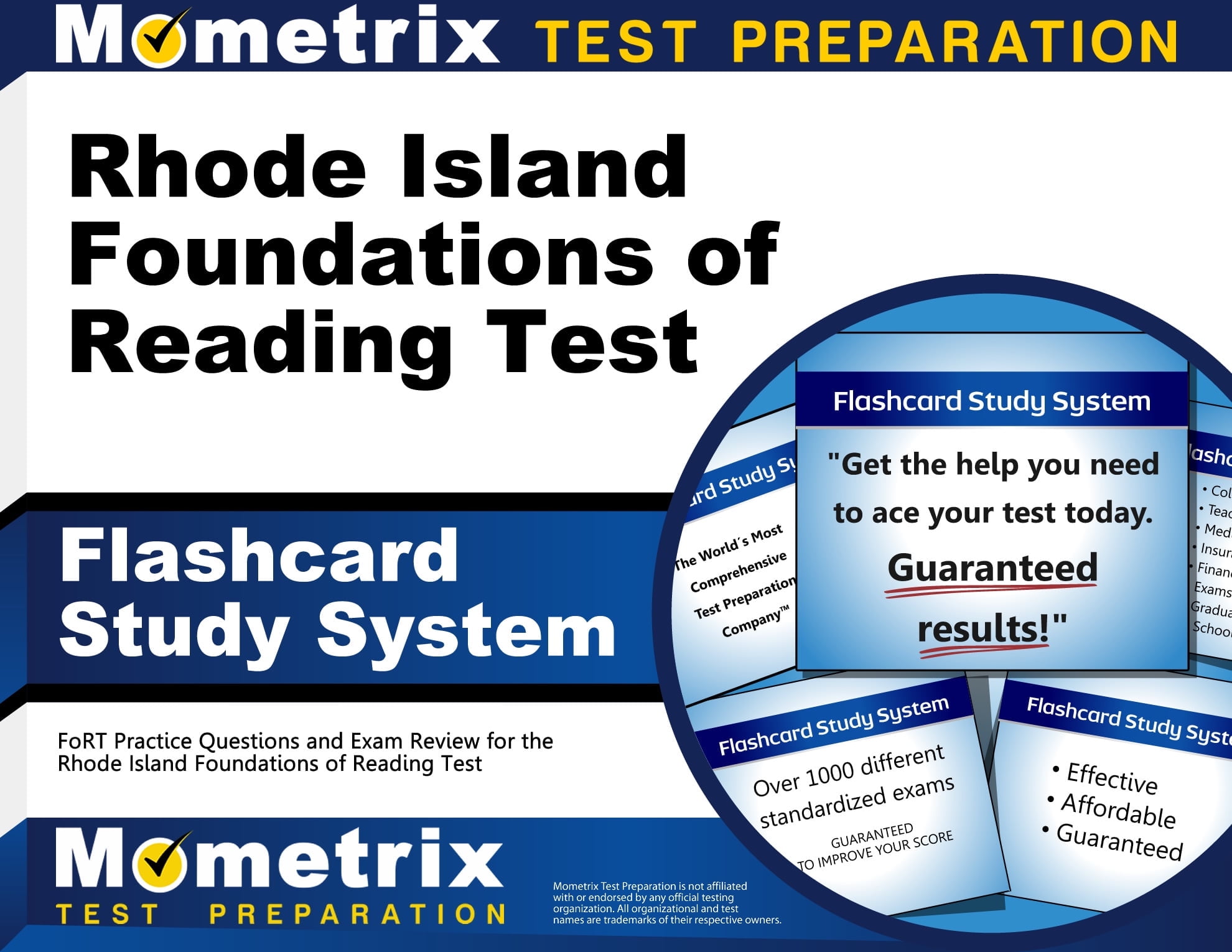 Rhode Island Foundations of Reading Test Flashcard Study System : Fort ...