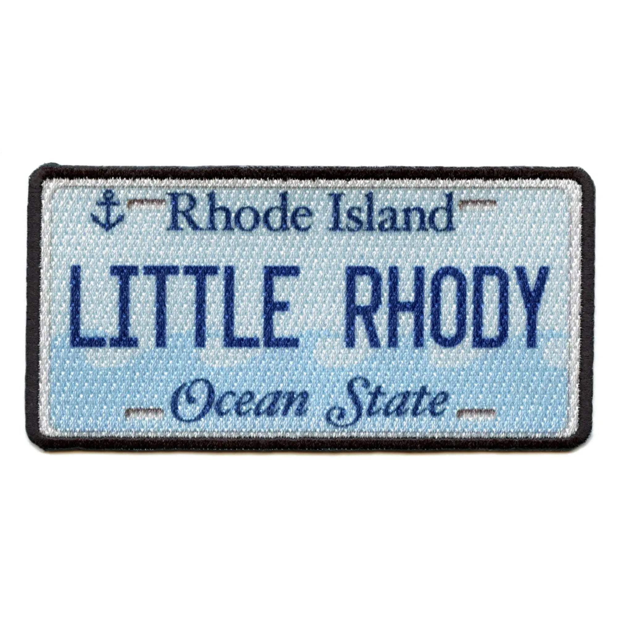 Rhode Island License Plate Patch Little Rhody State Sublimated Iron On ...