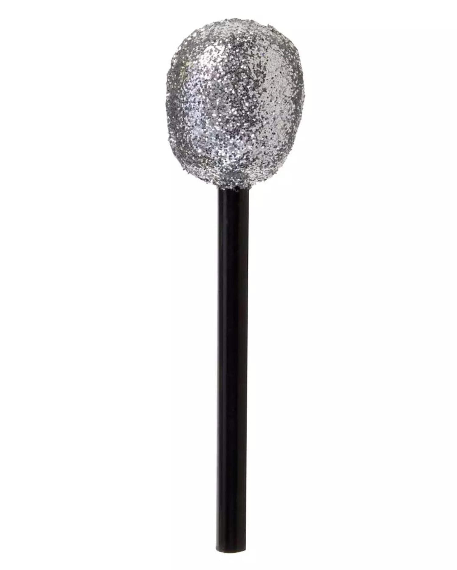 Rhode Island Novelty 10" Plastic Rock Star Costume Glitter Microphone ...