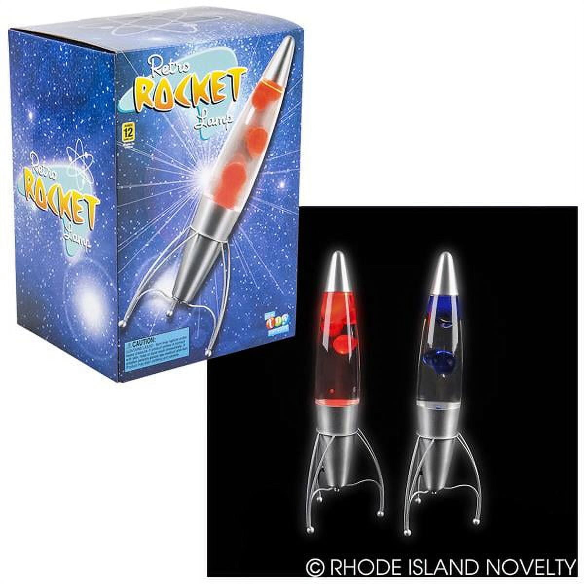 Rhode Island Novelty 18 Inch Blue Rocket Ship Lamp, One Per Order ...