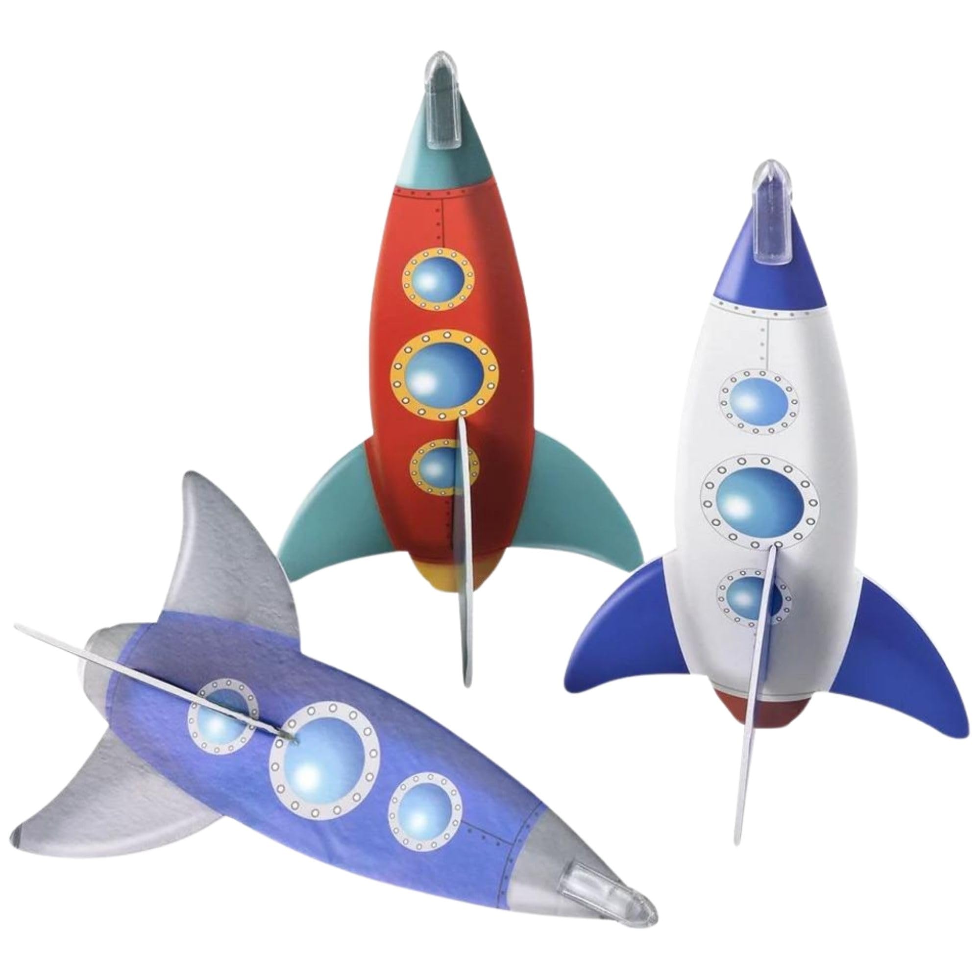 Rhode Island Novelty 7" Rocket Glider 24 Pack - Walmart.com